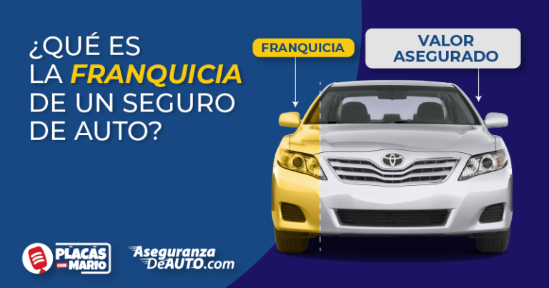 ¿Qué es la franquicia de un seguro de auto? - Aseguranza de Auto - Seguros y Placas