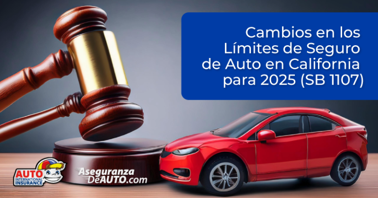 Cambios en los Límites de Seguro de Auto en California para 2025